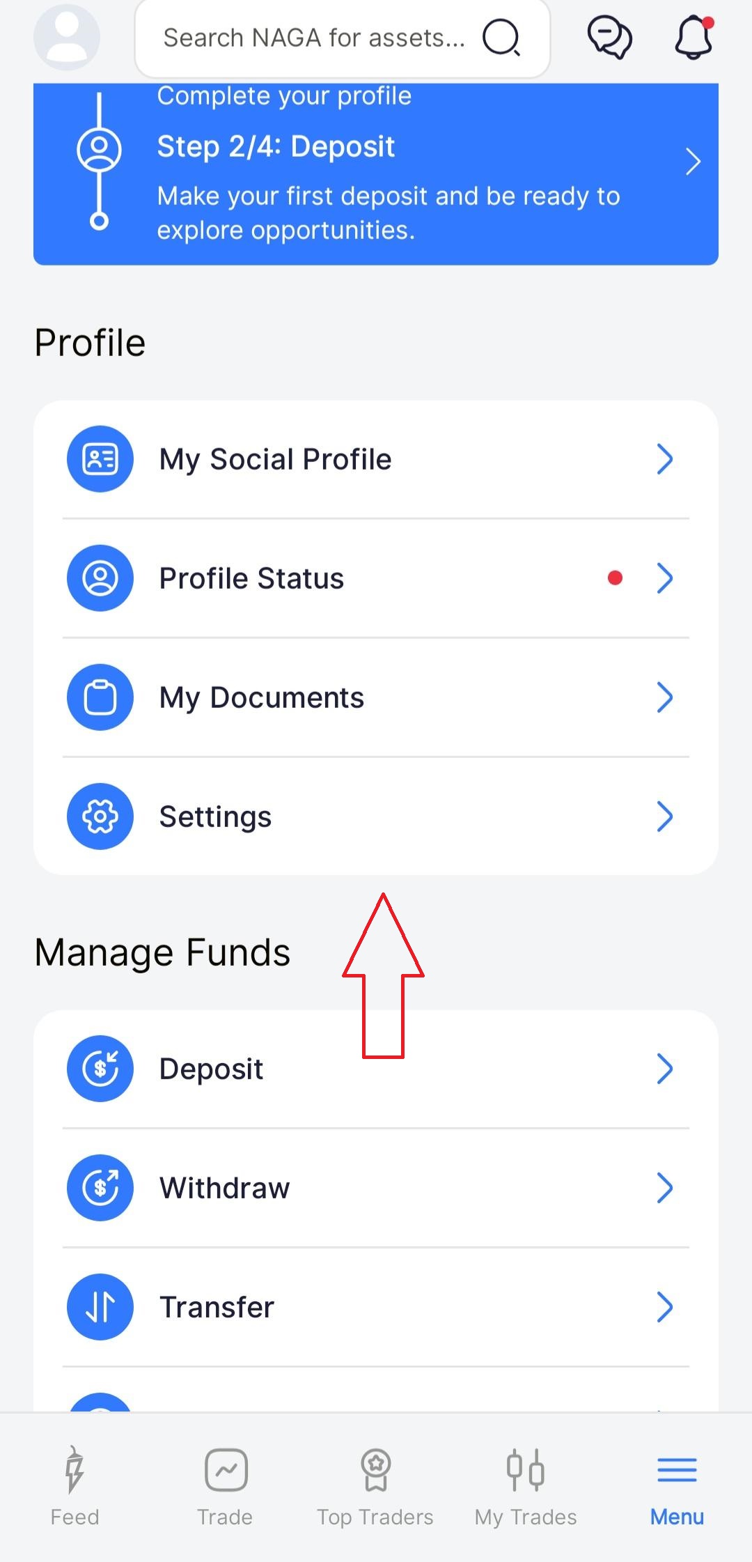 How to Personalise your NAGA notifications – NAGA Capital